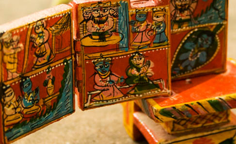 Kaavad / Kavad | Wooden temple | Story of Indian crafts and craftsmen