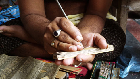 Etched in Time - Palm leaf Pattachitra | Story of Indian crafts and ...