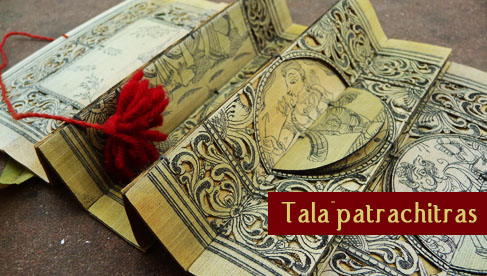 Etched in Time - Palm leaf Pattachitra | Story of Indian crafts and ...
