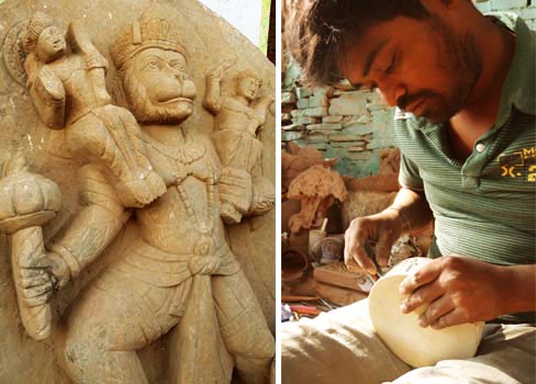 Waking stones | Stone carving gwalior | Story of Indian crafts and ...