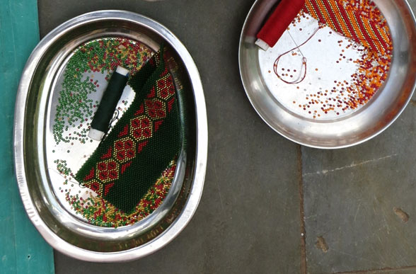 Bead jeweled! | Tribal Bead work | Story of Indian crafts and craftsmen
